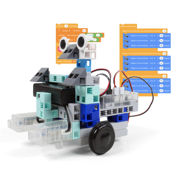Vente kit robotique araignée - Robot programmable EcoleRobots