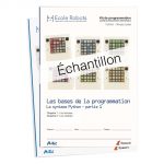 Livrets pédagogiques pour apprendre à coder en Python - Ecole Robots