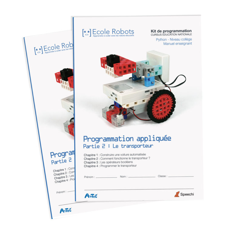 Cursus de robotique Python - collège/lycée - EcoleRobots